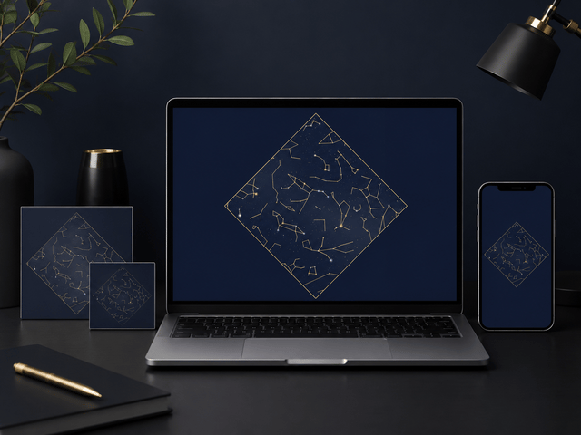 Free Star Map Generator by Date & Location | StarMapCo
