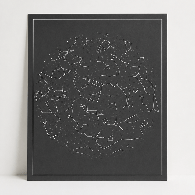 Free Star Map Generator by Date & Location | StarMapCo